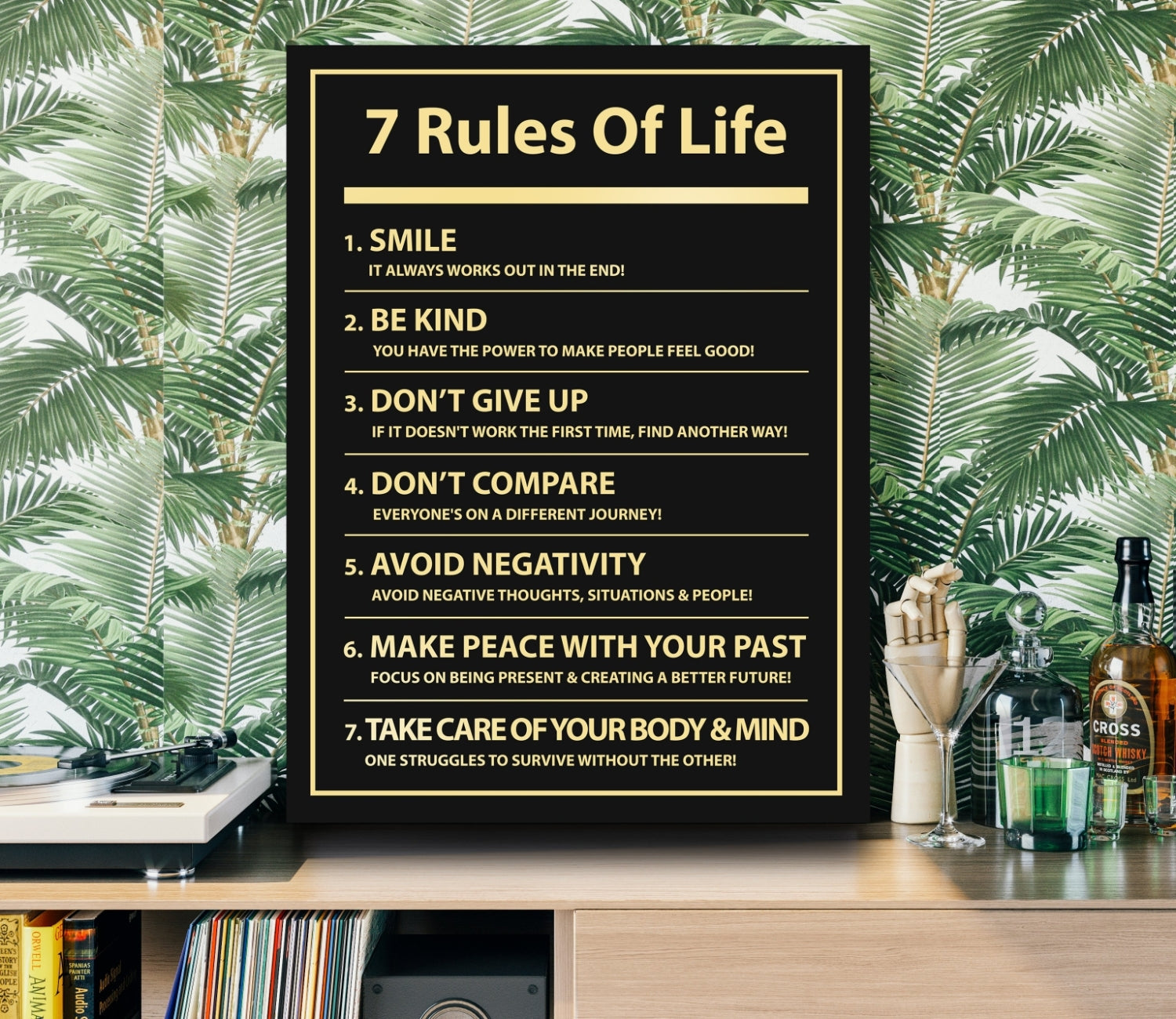 7 Rules Of Life – Success Hunters Prints