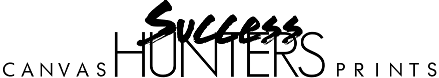 Quote Posters Motivational Canvas Wall Decor – Success Hunters Prints